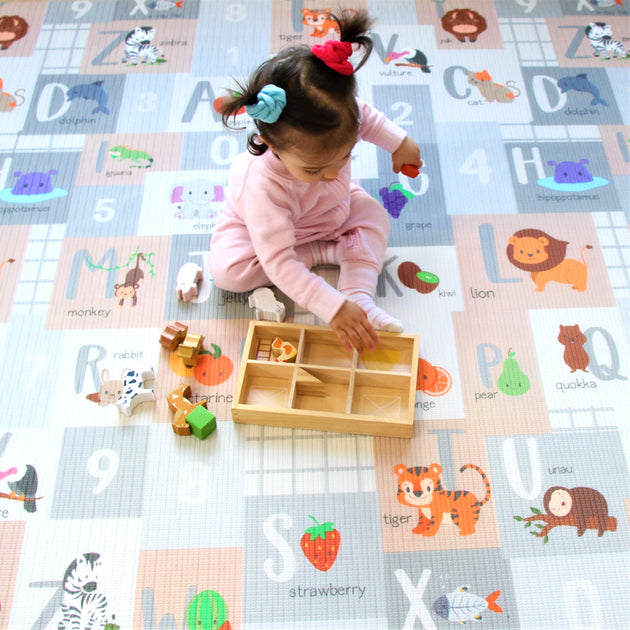 Tropical Safari - Crystals Char | Soft Stylish Alphabet play mat | Lar ...